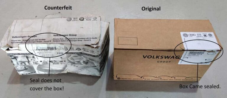 Genuine Vs Counterfeit Parts - Max Garage